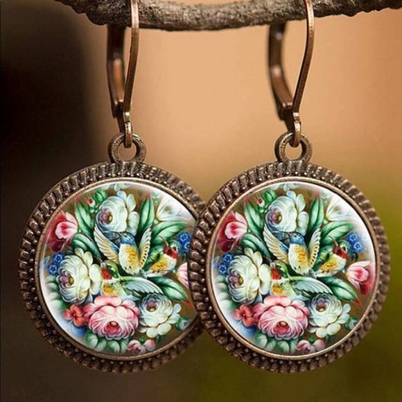 Sunshine Accessories | Jewelry | 735 Colorful Flowerdrops | Poshmark
